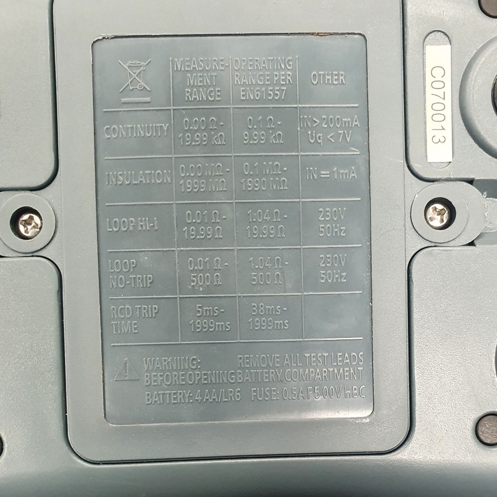 Kewtech Kewtech KT63DL Handheld Digital Multi-function Tester - Own4Less